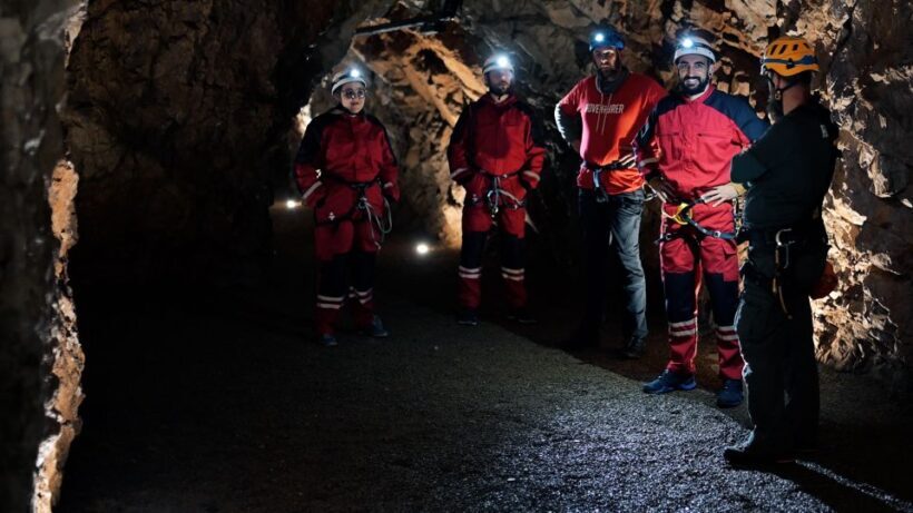 TUNNEL ABSEILING PLUS tour the underground - The Abseil Plus: Extra Thrills and Variations