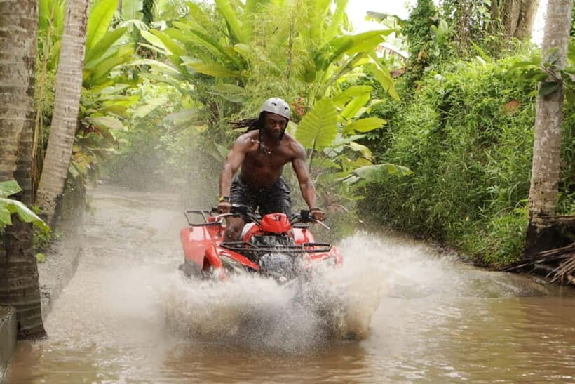 Tunnel, Cave & Waterfall Tracks: Ubud ATV + Rafting - Key Points