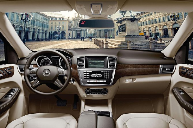 Turin Private Transfer from Turin Airport to City centre - The Vehicle Options and Comfort Level