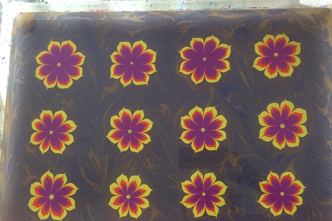 Turkish Marbling Paper Art Workshop - Taking in Turkish Culture