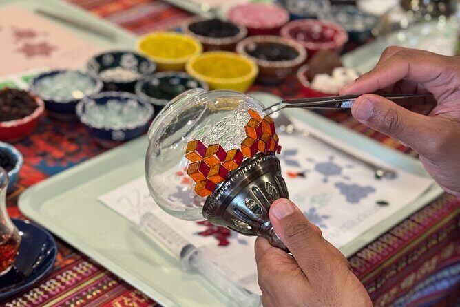 Turkish Mosaic Lamp Workshop - Key Points