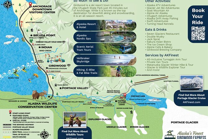 Turnagain Shuttle and Tours - Key Points