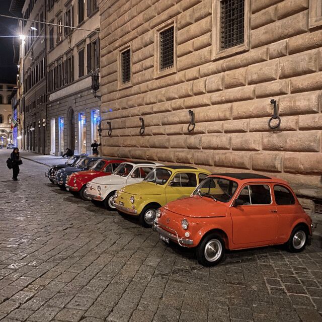 Tuscan Evening Tour: Fiat 500, 8:30 to 10 PM - An Authentic Drive Through Florence’s Nighttime Charm