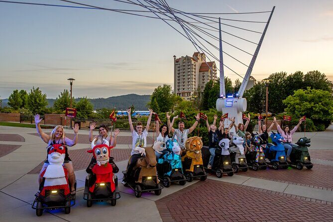 Twilight Rydables Guided Tours Evening Adventure in Coeur d'Alene - The Itinerary: A Neighborhood Tour with a Nighttime Twist