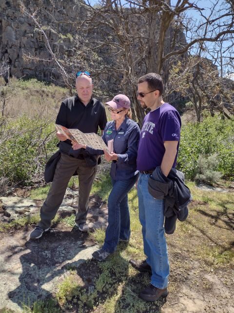 Twin Falls: Dierkes Lake Hike & Shoshone Falls Guided Tour - Key Points