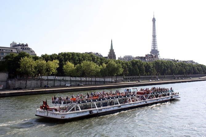 Two-hour Paris Tour including short walk and one hour Seine Cruise - Exploring the Itinerary in Detail