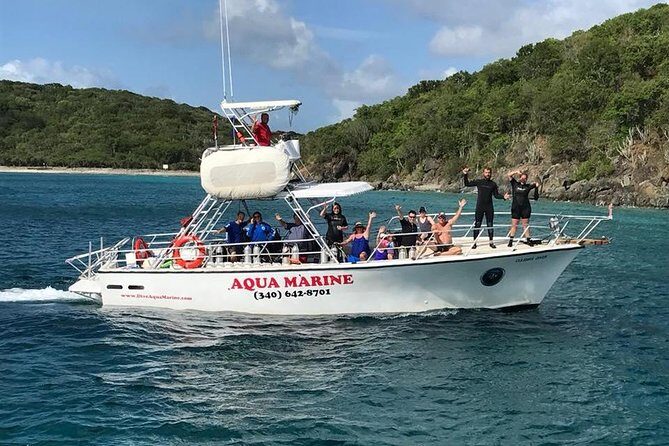 Two-Tank Dive for Certified Diving in St Thomas - Setting Off from Aqua Marine Dive Center