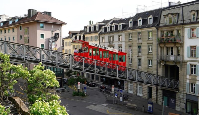 UBS Polybahn: Linking Zürich Central and Zürich Polyterrasse - Scenic Journey Through Zürichs Cityscape