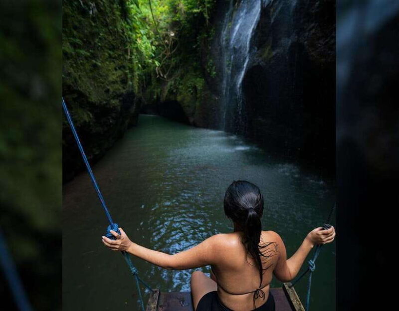 UBUD : 1 day trip tegalalang,temple,goarangrang waterfalls - Refreshing Moments at Goa Rangrang Waterfalls