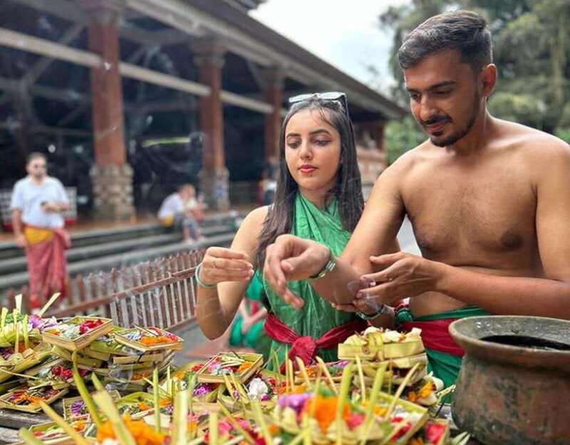 Ubud: Alas Harum, Tirta Empul, Tukad cepung, Dedari - Key Points