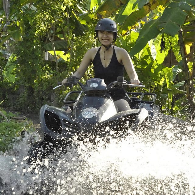 Ubud: ATV Quad Biking Adventure with lunch & hotel transfer - Key Points