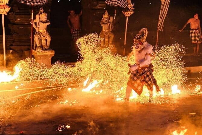 Ubud Authentic Night Market and Kecak Fire Dance Half Day Tour - Key Points