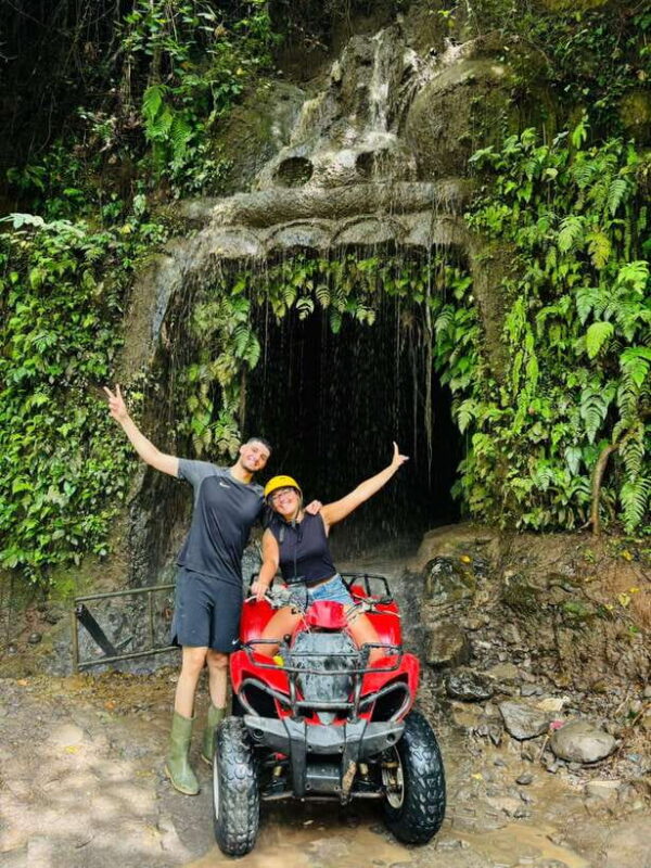 Ubud: Barong Face Cave ATV Quad Bike Ride With Lunch - Key Points