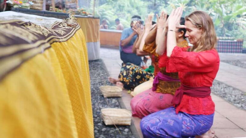 Ubud: Choose your location to Taman Beji Griya Waterfall - The Authentic Side of Bali