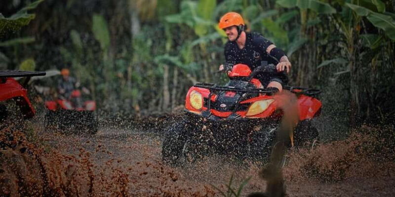 Ubud: Gorilla Face Quad Bike, Jungle Swing, Waterfall & Meal - Adventure on the Quad Bike Trail
