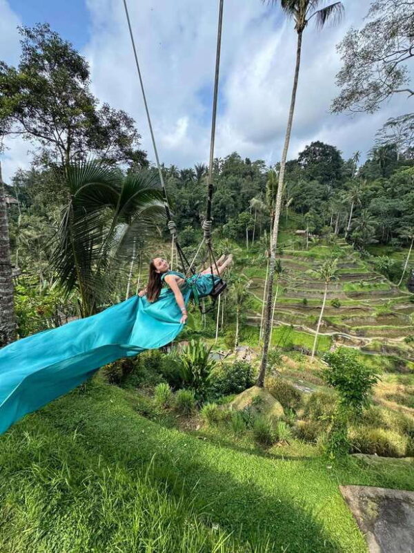 Ubud: Hidden Waterfall, Monkey Forest, Rice Terrace & Swing - Key Points