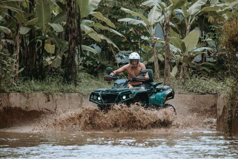 Ubud: Jungle ATV Adventure Waterfall Gorilla Cave and Lunch - The Scenic Ride Through Rice Terraces and Jungle Trails
