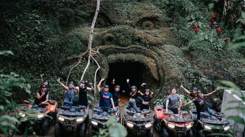 Ubud: Jungle ATV Adventure Waterfall Gorilla Cave and Lunch - Guidance and Safety