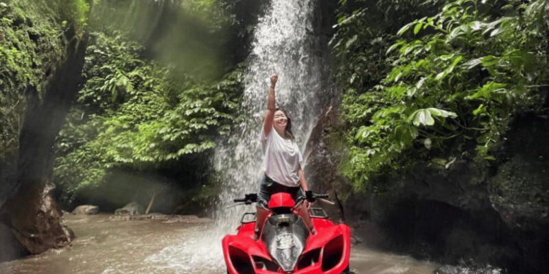 Ubud: Jungle, Waterfall, and Tunnel ATV Tour & Lunch Options - Key Points