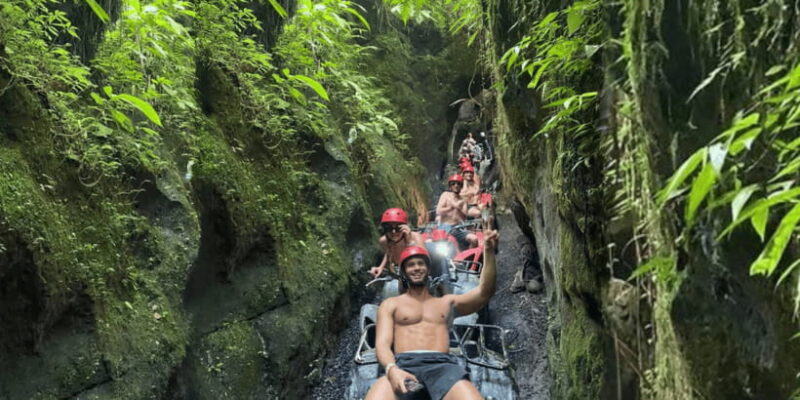 Ubud: Jungle, Waterfall, and Tunnel ATV Tour & Lunch Options - Off-Road and Scenic Routes