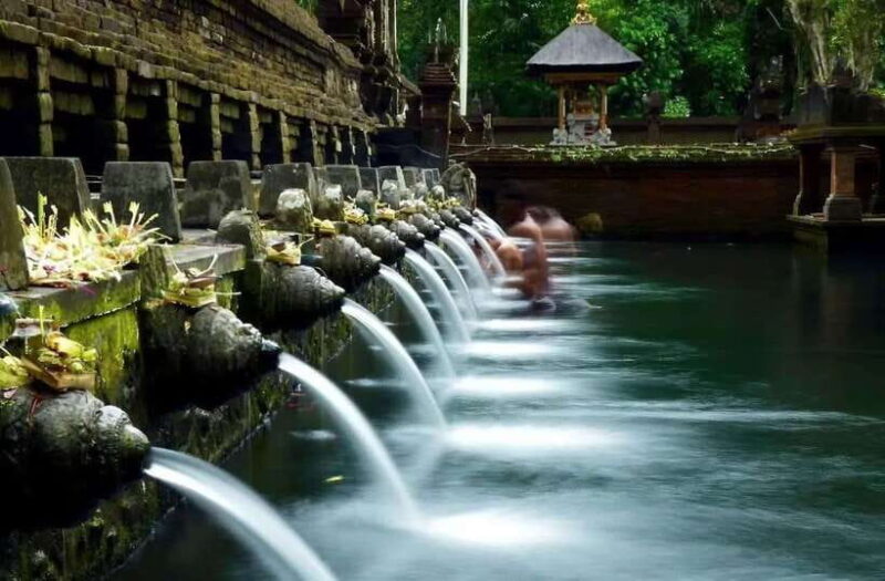 Ubud: Monkey Forest, Rice Terraces, and Waterfall Tour - Waterfalls and Spiritual Sites
