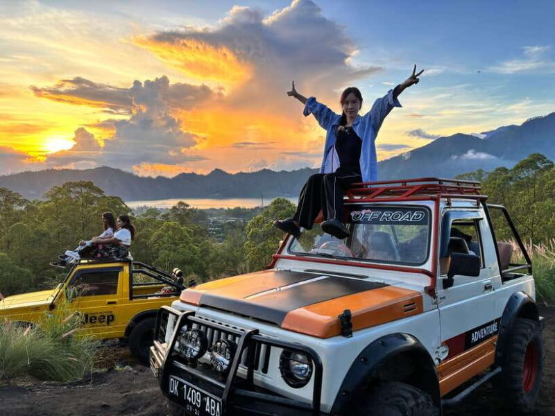 Ubud: Mount Batur Jeep Sunrise, Hot Spring in one day - Key Points