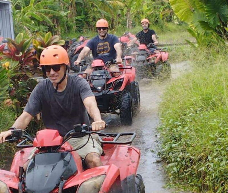 ubud : private tour,atv,rice terrace,waterfalls - Key Points