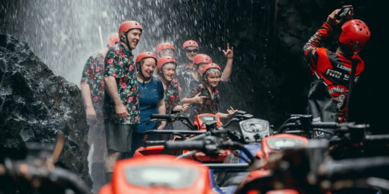 Ubud: Quad ATV Waterfalls & Barong Caves - How the Itinerary Unfolds