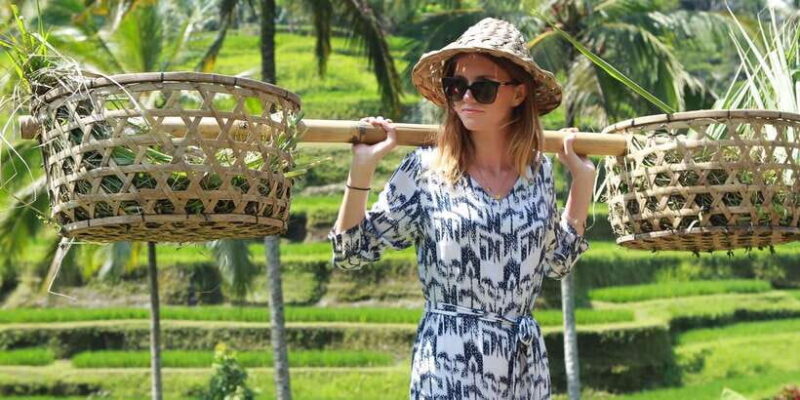 Ubud: Rice Terrace, Holy Water Temple & Waterfalls Trek Tour - Key Points