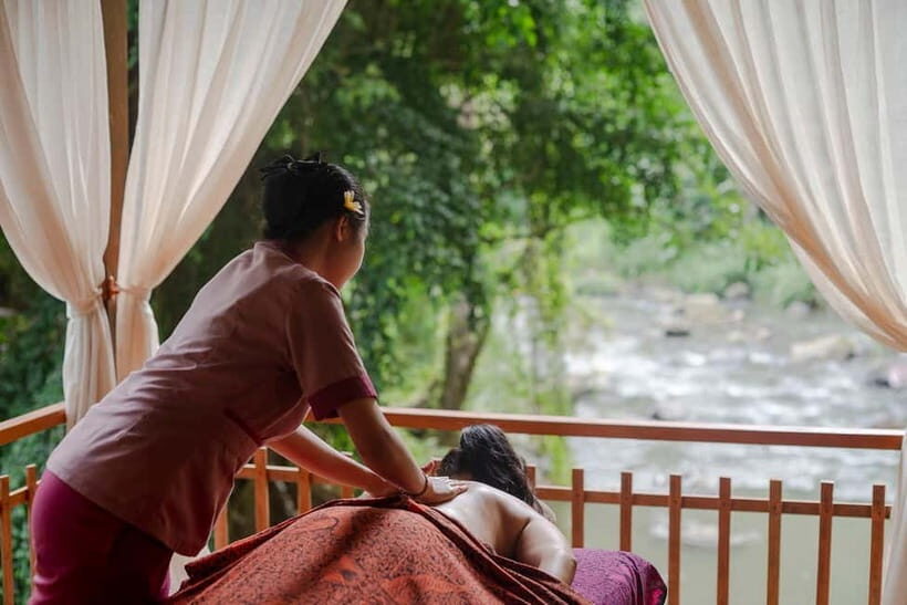 Ubud: Romantic Couple Spa Experience in Riverside View - Detailed Breakdown of the Treatments