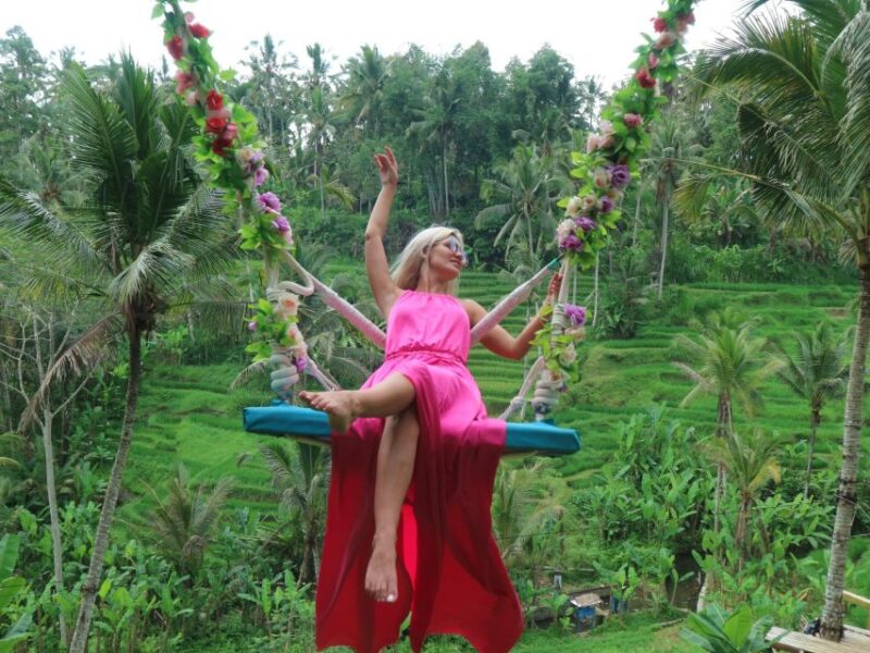 Ubud: Sky Bike Adventure, Swing & Rice Terrace with Transfer - Key Points