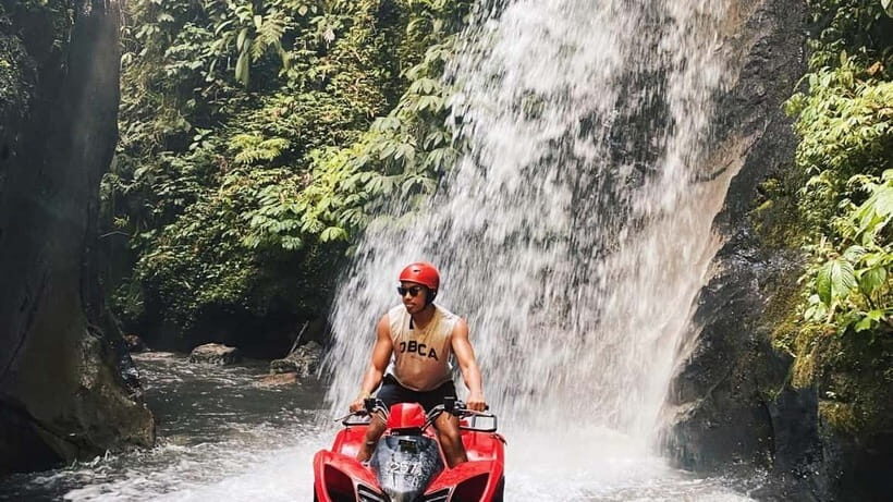 Ubud Temple Run: Jungle ATV Under Waterfall & Tunnel in Bali - Key Points