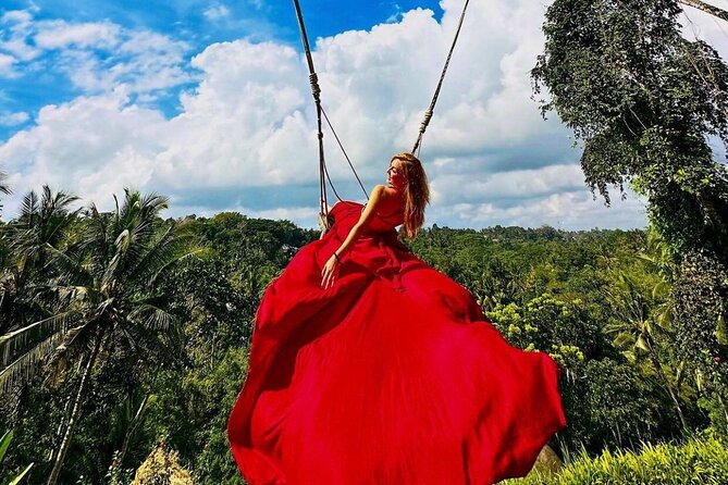 Ubud Tirta Empul Temple Swing And Waterfall Private Guided Tour - Transport & Guide Experience