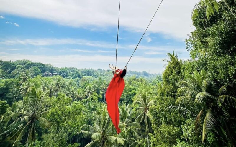 Ubud: Waterfalls, Sacred Monkey Forest & Rice Terraces Tour - Lunch at Waroeng De Koi