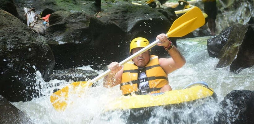 Ubud Wos River Tubing Adventure with Lunch & Hotel Transfers - How the Day Unfolds