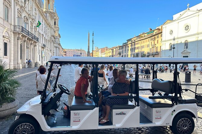 Ultimate Rome Highlights by Golf Cart Private Guided Tour - The Landmarks and Hidden Gems