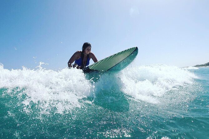 Ultimate Surf Lesson in Tulum 1hr - The Learning Experience