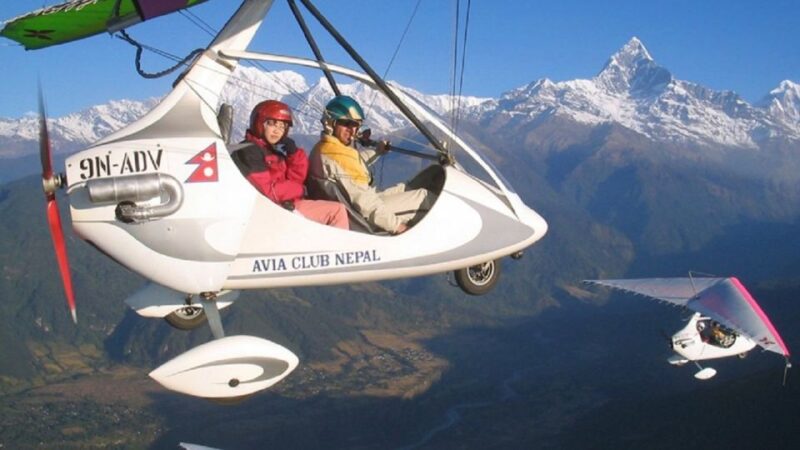 Ultra Light Flying Tour Over the Himalayas - 15 Minutes - The Itinerary and Stops