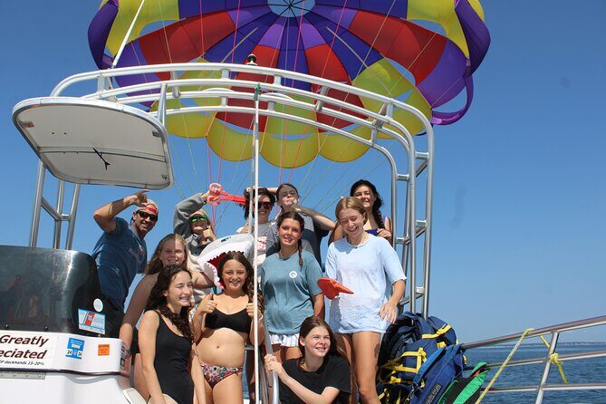 Unbelievable Parasailing with Fantastic Sights - The Crew and Safety