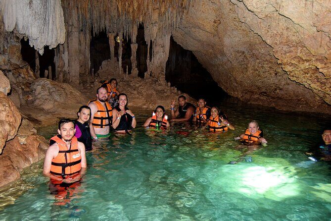 Underground Cenote River and Akumal Turtle Search - Exploring the Underwater and Underground Wonders of Playa del Carmen