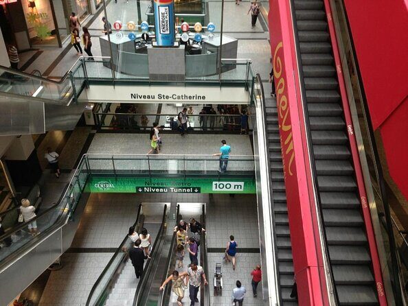 Underground city & Downtown. Great way to stay warm! - Discovering Montreal’s Underground Network