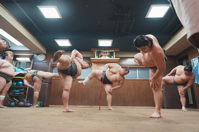 Unique Afternoon Live Sumo Training Tour in Tokyo - Sumo Training Demonstration