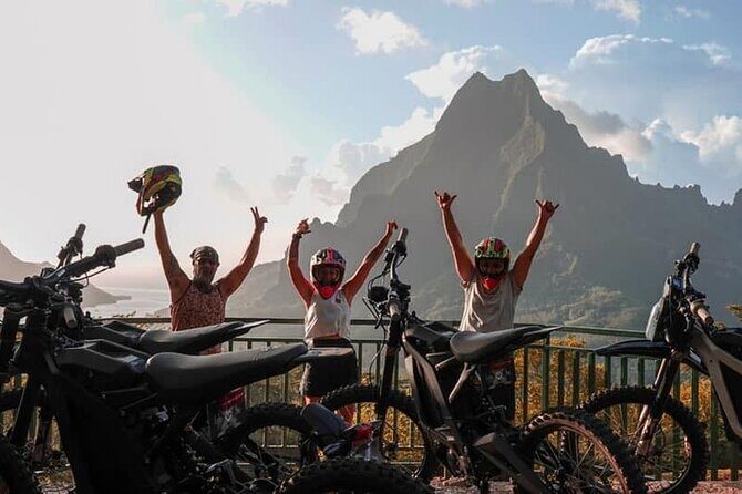 Unique excursion to Moorea on a 100% electric motorbike - An Authentic Way to Explore Moorea on Electric Motorbikes