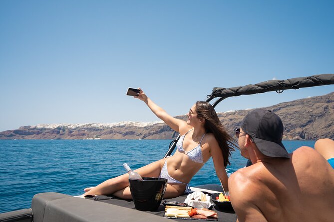 Unique Half-Day Private Motor Boat Cruise in Santorini - Safety and Accessibility