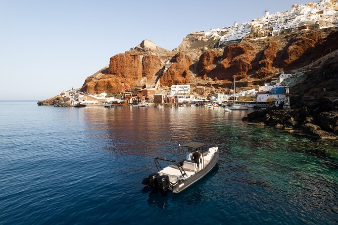 Unique Half-Day Private Motor Boat Cruise in Santorini - Frequently Asked Questions