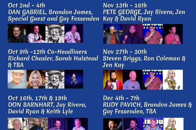Unleash The Laughter Delirious Comedy Club at Silver Sevens Hotel - FAQ