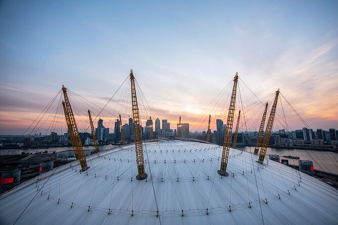 Up at The O2 Sunset Climb - Breathtaking Sunset Views