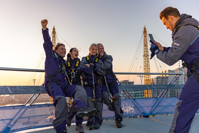 Up at The O2 Sunset Climb - Intimate Group Experience