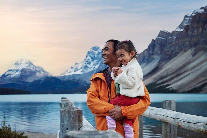 Up to 14 guests Private Tour: Lake Louis Moraine and Icefield - The Sum Up