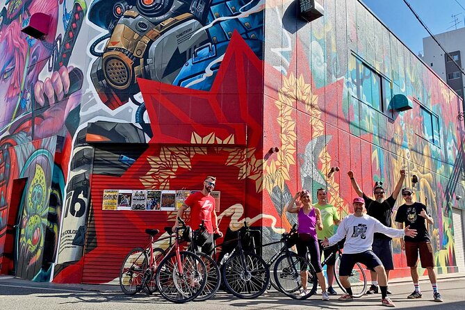 Urban Canvas: Osaka Street Art Bike Tour - Savoring Local Flavors